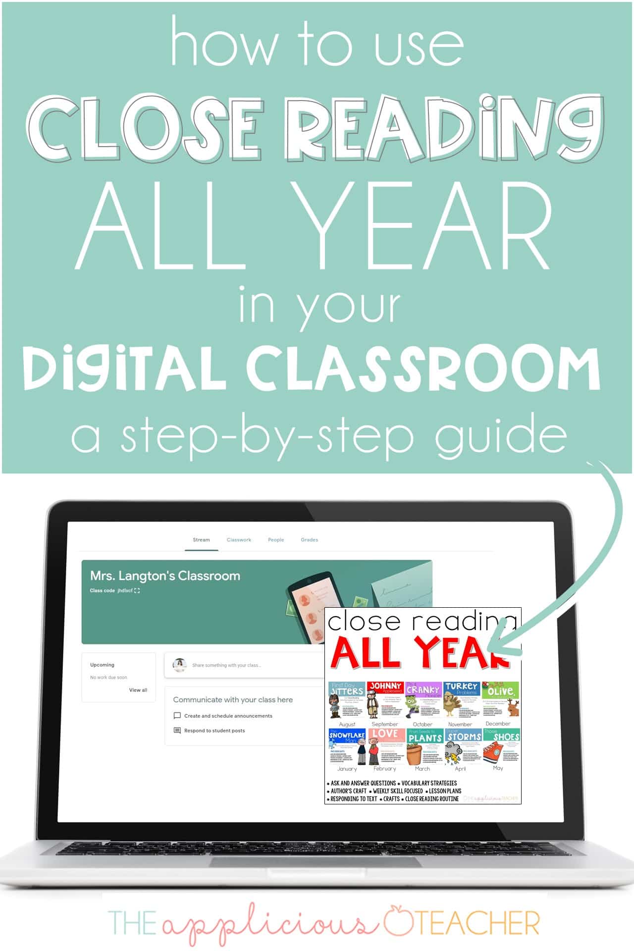 Using Close Reading All Year at Home: A Step-by-Step Guide for Making ...
