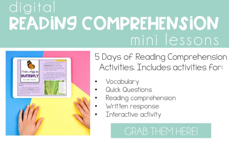 The Simple Way to Teach Reading Comprehension in a Digital Classroom ...