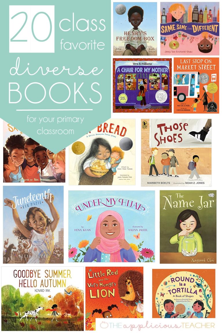 20 Diverse Reads for Classroom - The Applicious Teacher