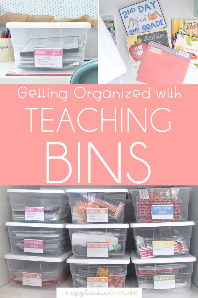 teaching bins pin1 - The Applicious Teacher
