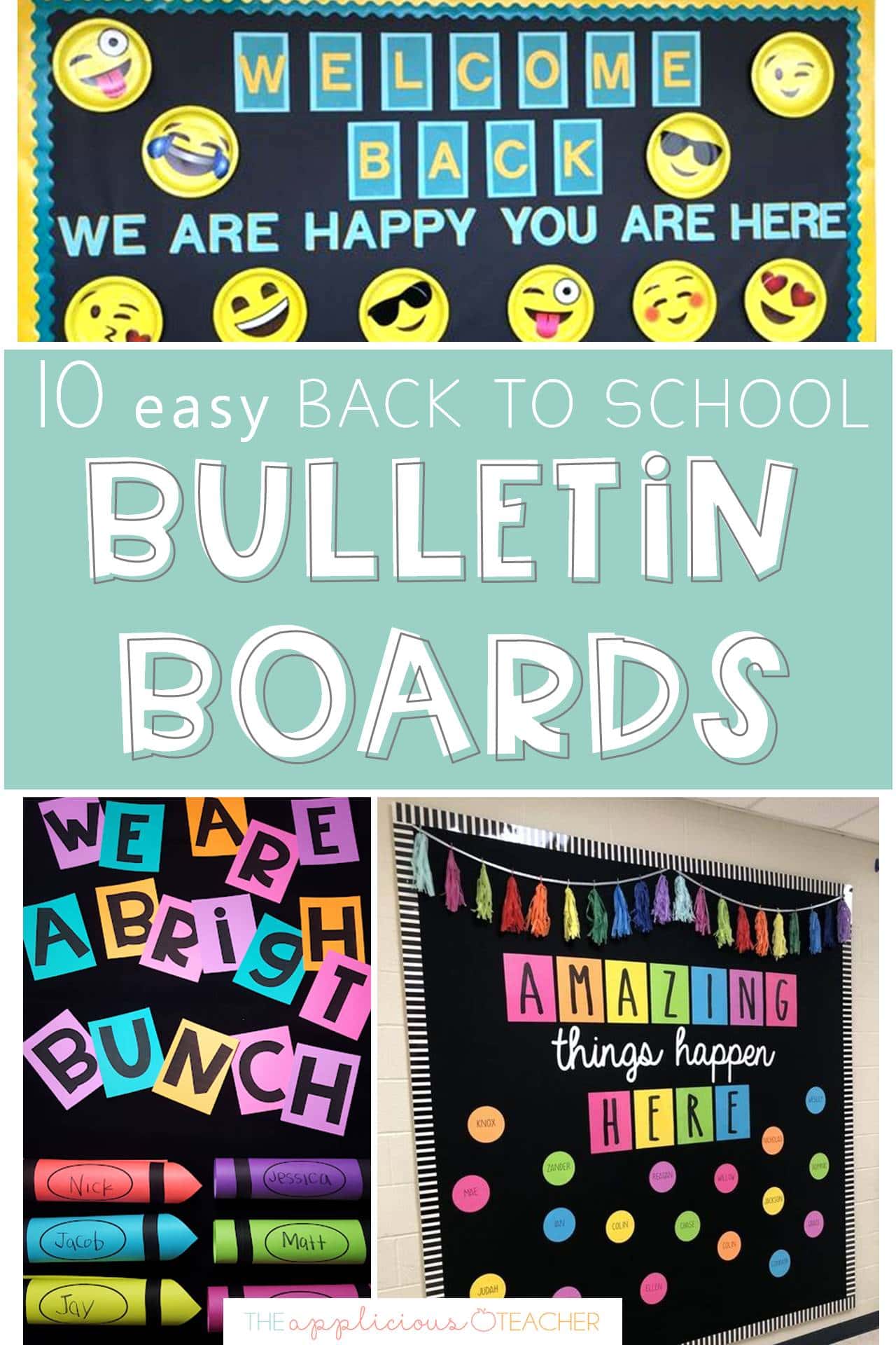 Quick Bulletin Board Printables
