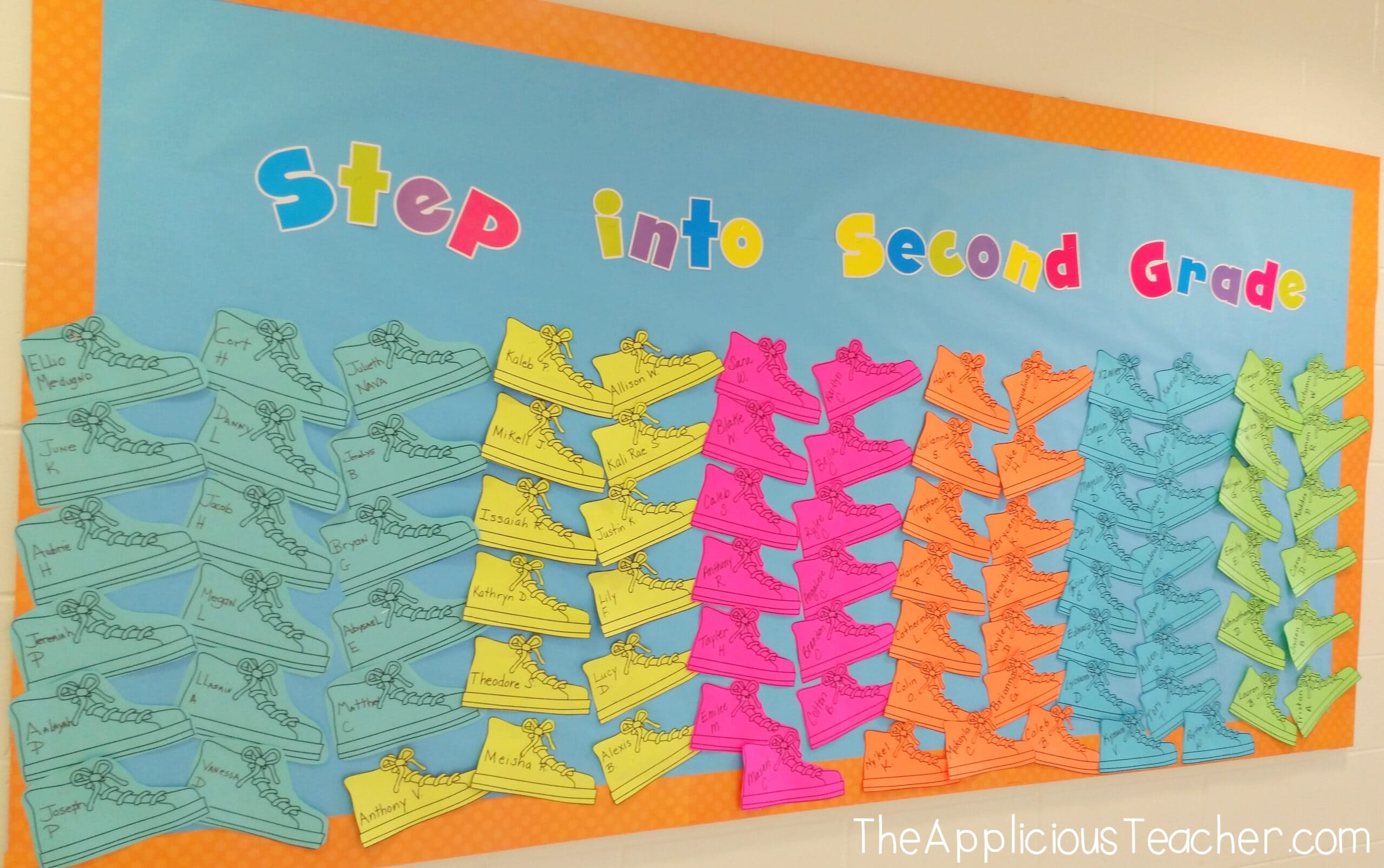10 Easy Back To School Bulletin Boards - The Applicious Teacher