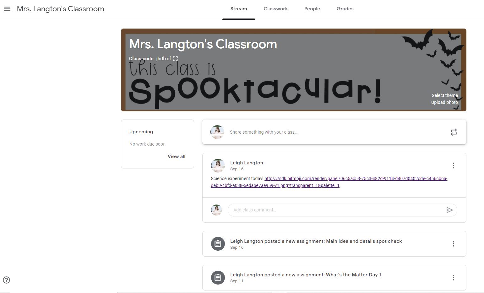 Google Classroom Photo Update - The Applicious Teacher