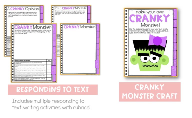 Crankenstein Activities for the Digital Classroom - The Applicious Teacher
