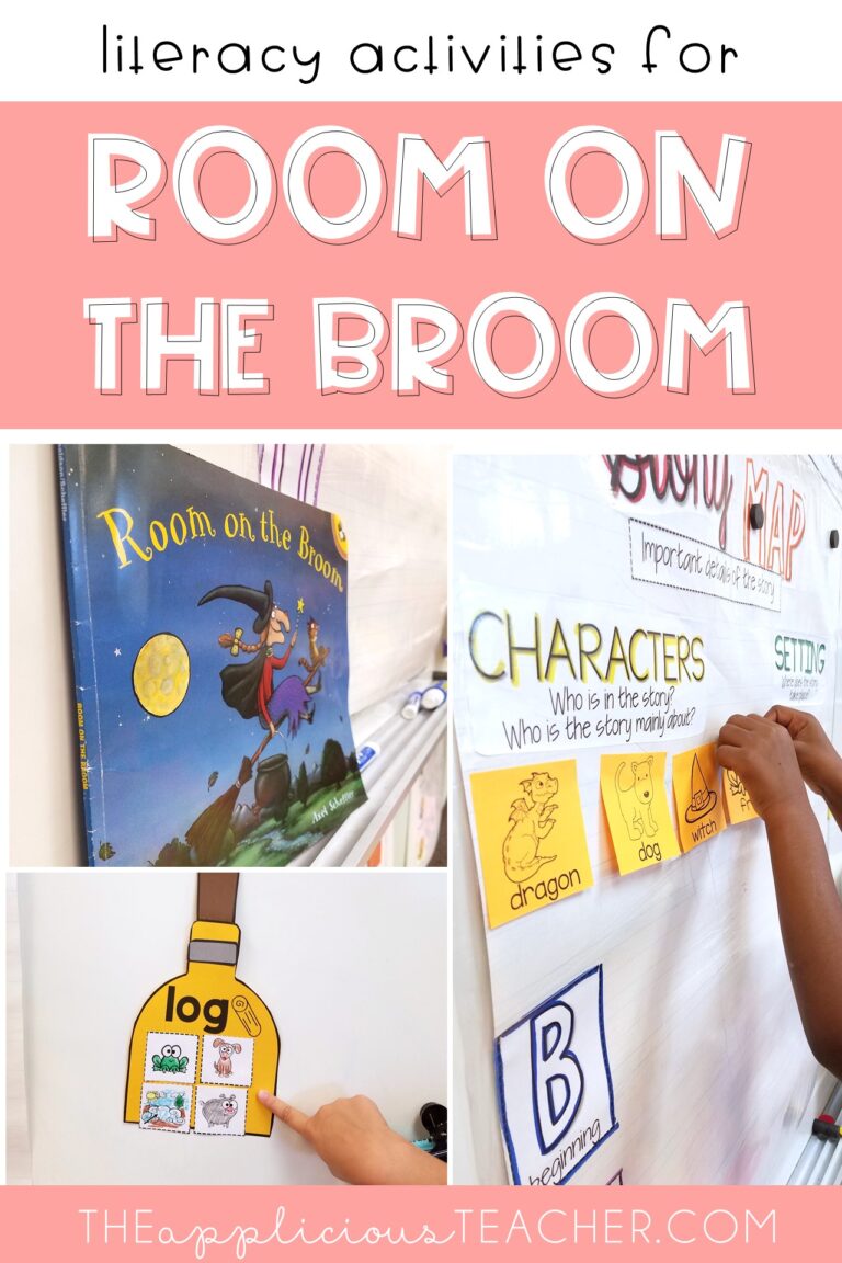 room on the broom literacy activities 2 - The Applicious Teacher