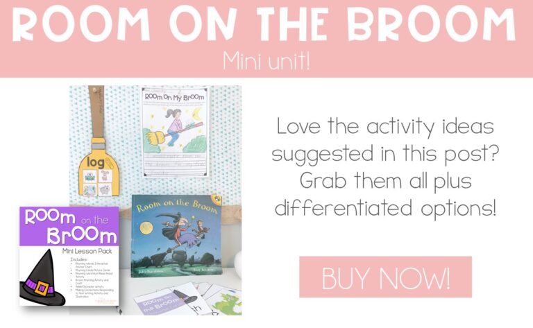 5 Literacy Building Ideas for Room on the Broom Activities