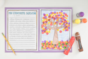 2nd Grade Opinion Writing: My Favorite Season - The Applicious Teacher