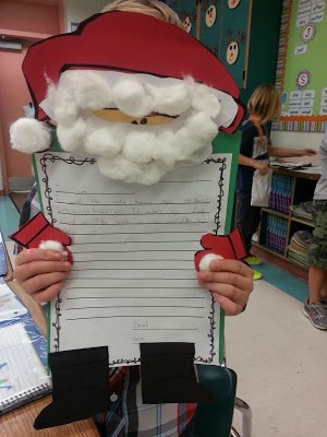 Santa Letter Writing Craft - The Applicious Teacher