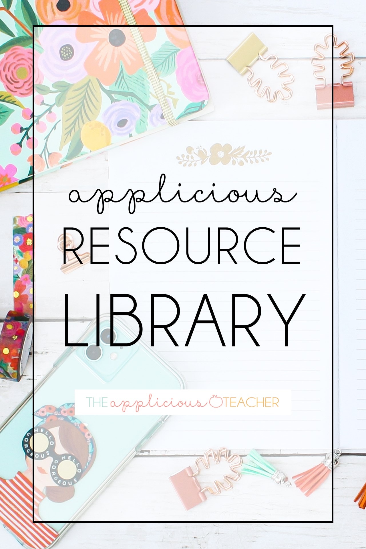 Applicious Resource Library - The Applicious Teacher