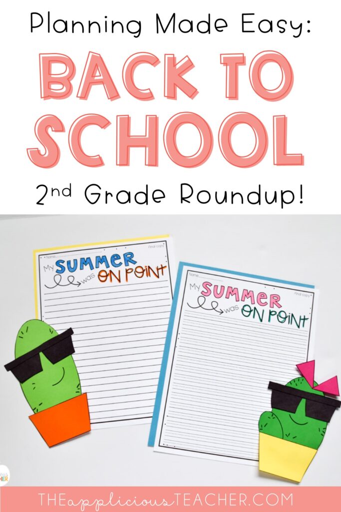 bts ideas 2nd grade 2 - The Applicious Teacher