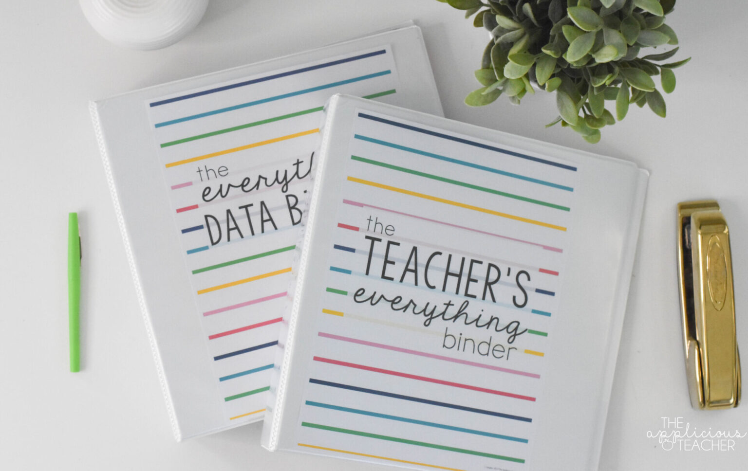 Teacher Binder: The Teacher's Everything Binder Set and How You Can ...