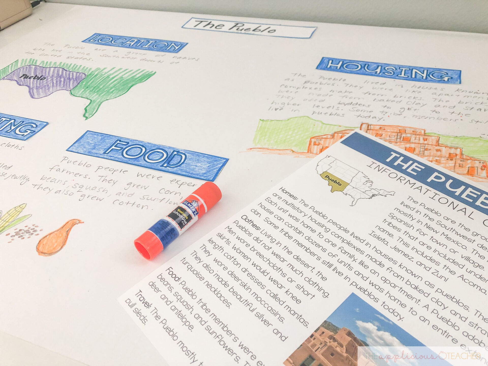 Native American Research Poster-09 - The Applicious Teacher