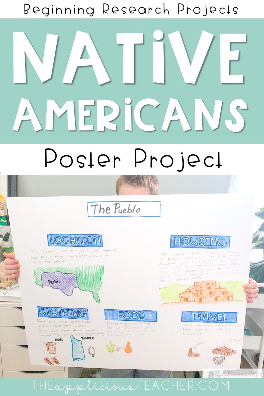 Native American Research Project Poster