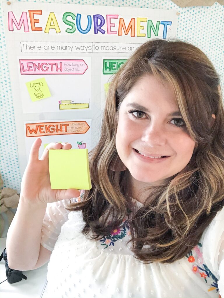 Measurement Anchor Chart The Applicious Teacher measurement-anchor-chart-the-applicious-teacher