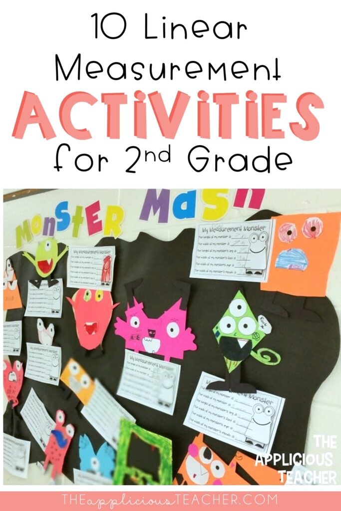 10 Linear Measurement Activities for 2nd Grade - The Applicious Teacher
