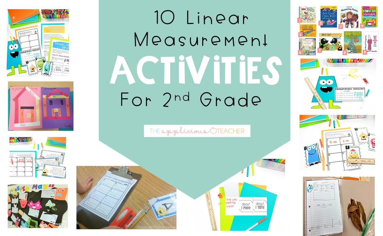 10 Linear Measurement Activities For 2nd Grade The Applicious Teacher 10 Linear Measurement Activities For 2nd Grade The Applicious Teacher