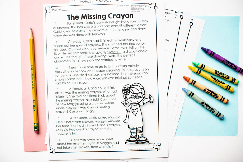 reading-passages - The Applicious Teacher