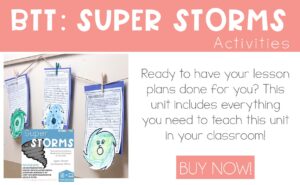 Teaching Author's Purpose with Super Storms - The Applicious Teacher