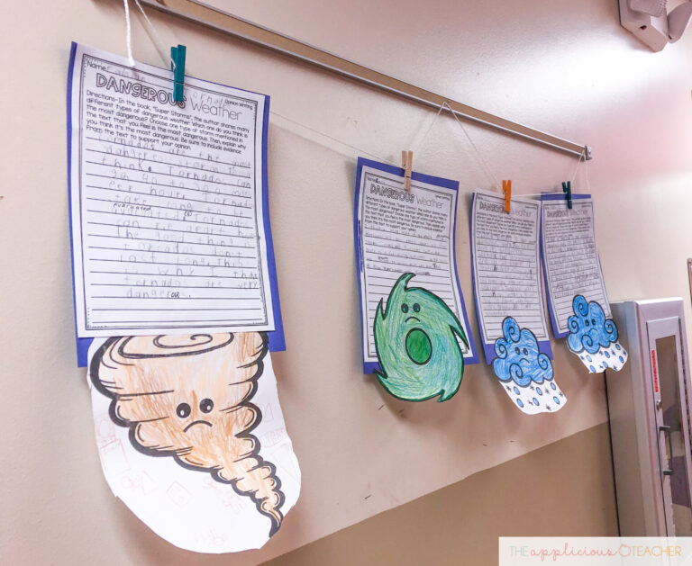 Teaching Author's Purpose with Super Storms - The Applicious Teacher