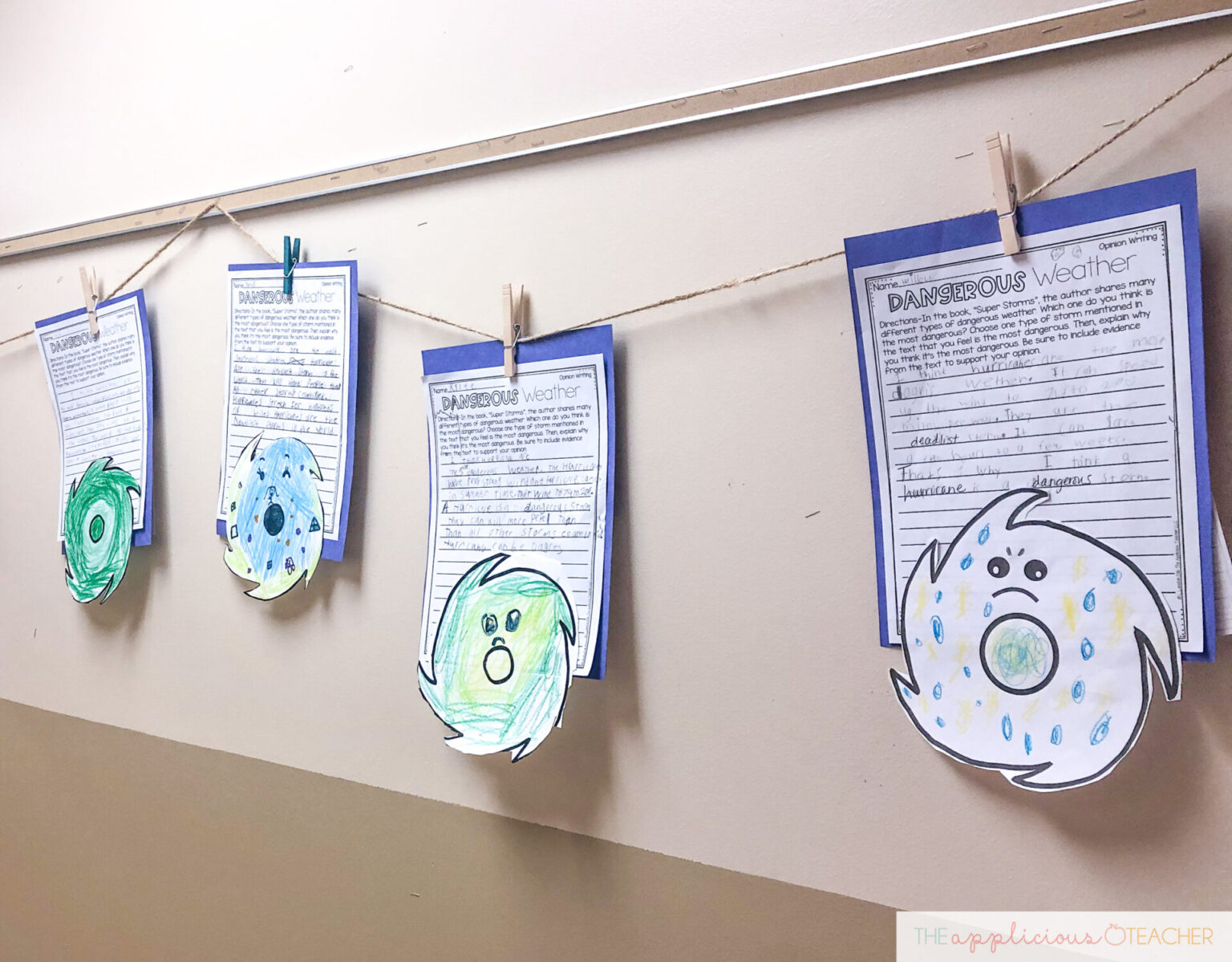 Teaching Author's Purpose with Super Storms - The Applicious Teacher