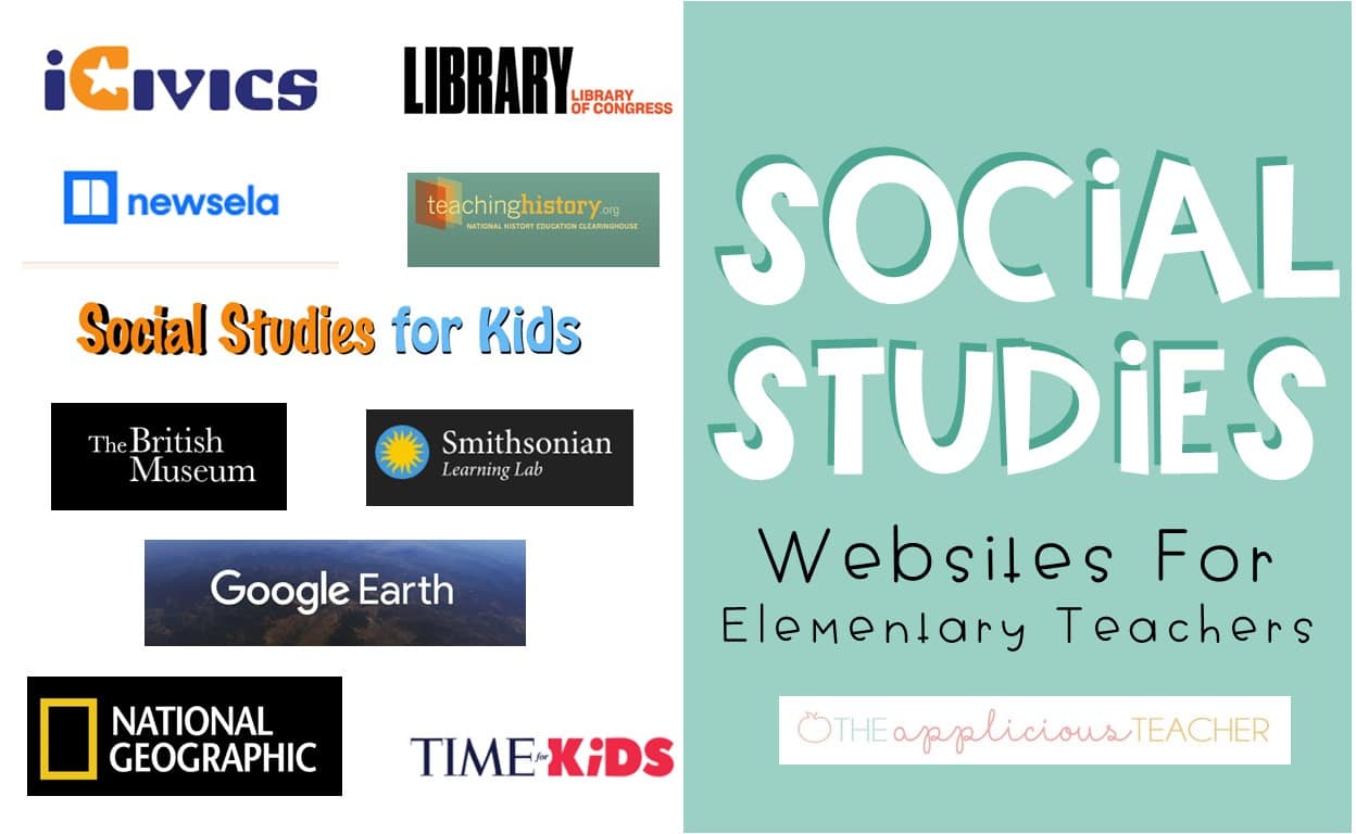 10 Free Social Studies Websites For The Elementary Classroom The