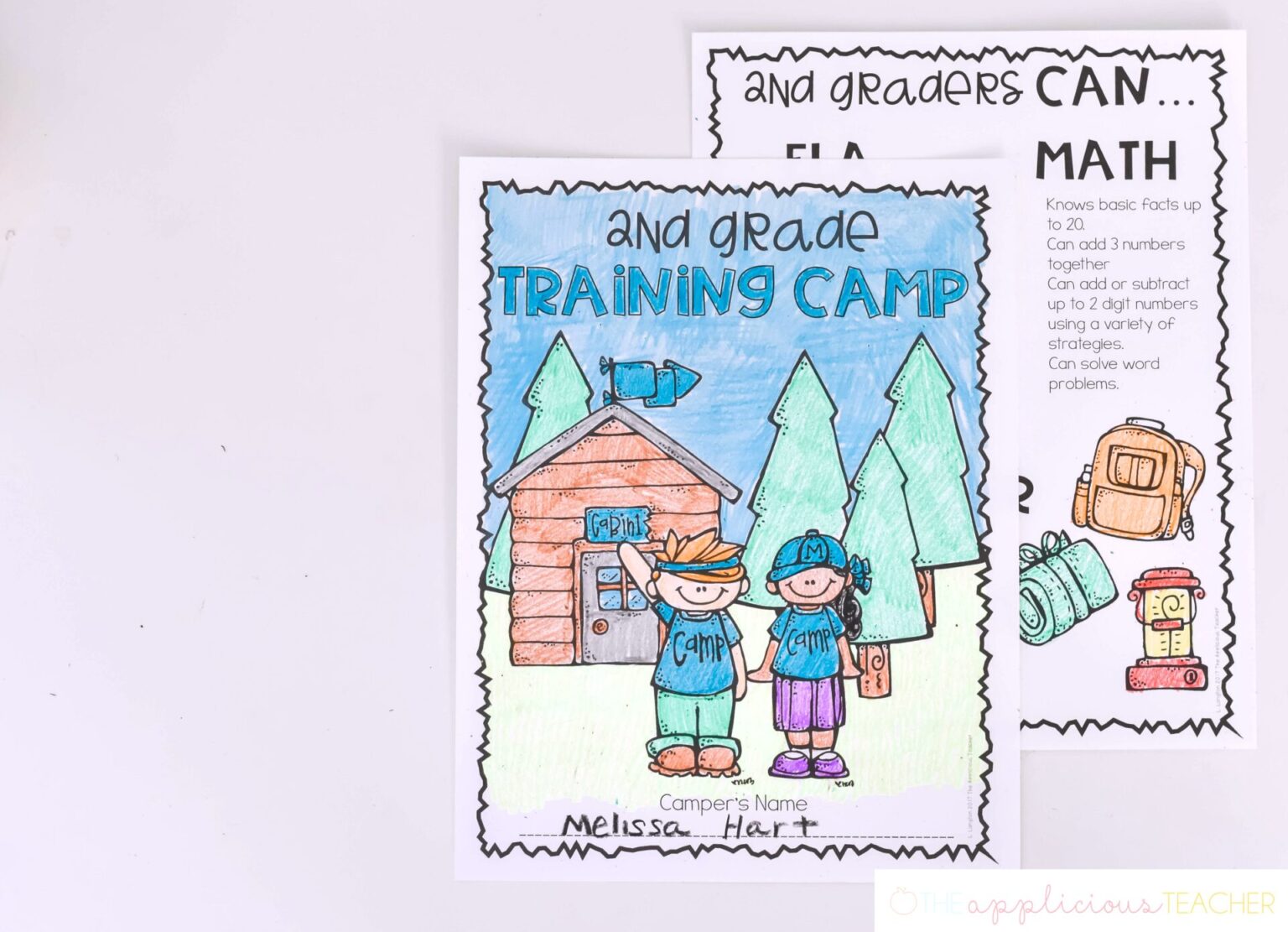 Second Grade Training Camp: End of the Year Review for 1st Grade - The ...