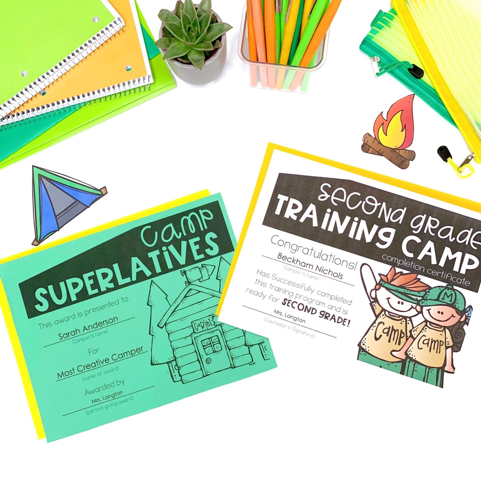 Second Grade Training Camp: End of the Year Review for 1st Grade - The ...