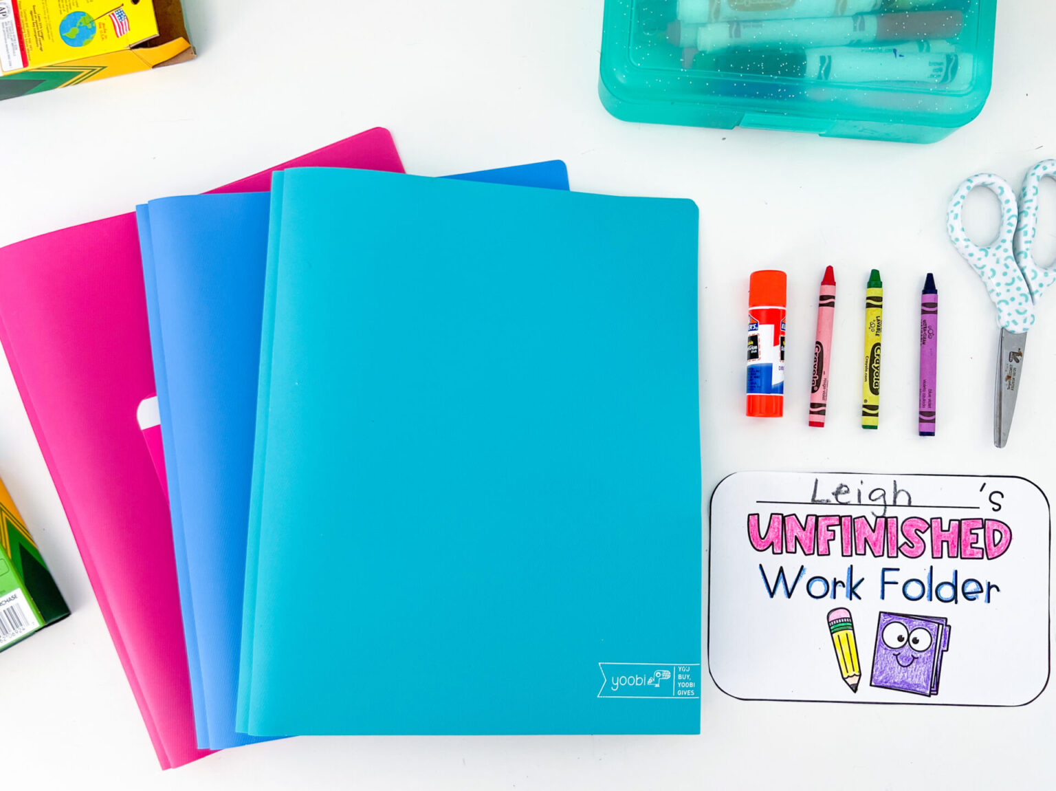 Unfinished Work Folder