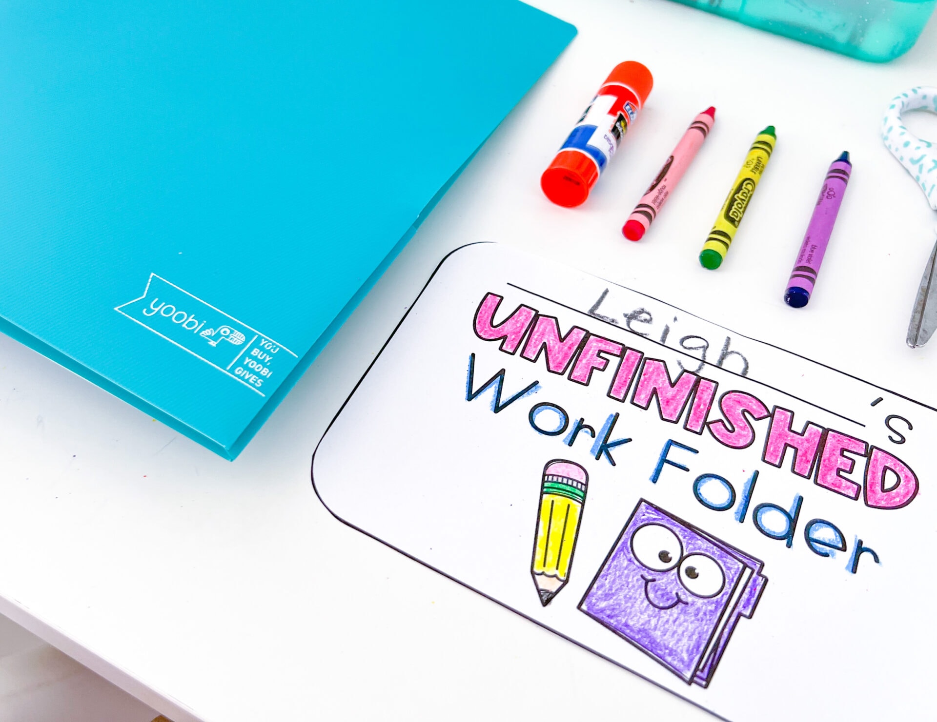 Unfinished Work Folder