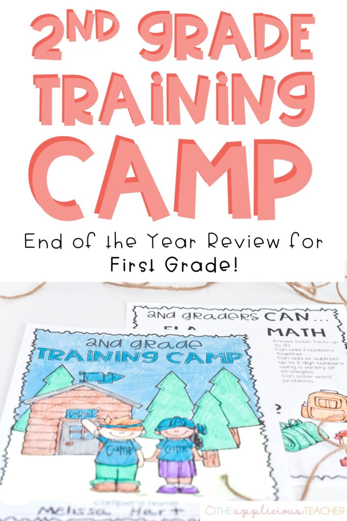 Second Grade Training Camp: End of the Year Review for 1st Grade - The ...