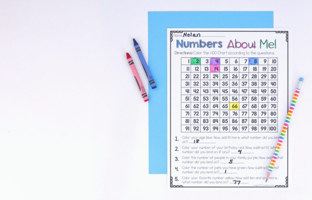 Back to School Math Activities-16 - The Applicious Teacher