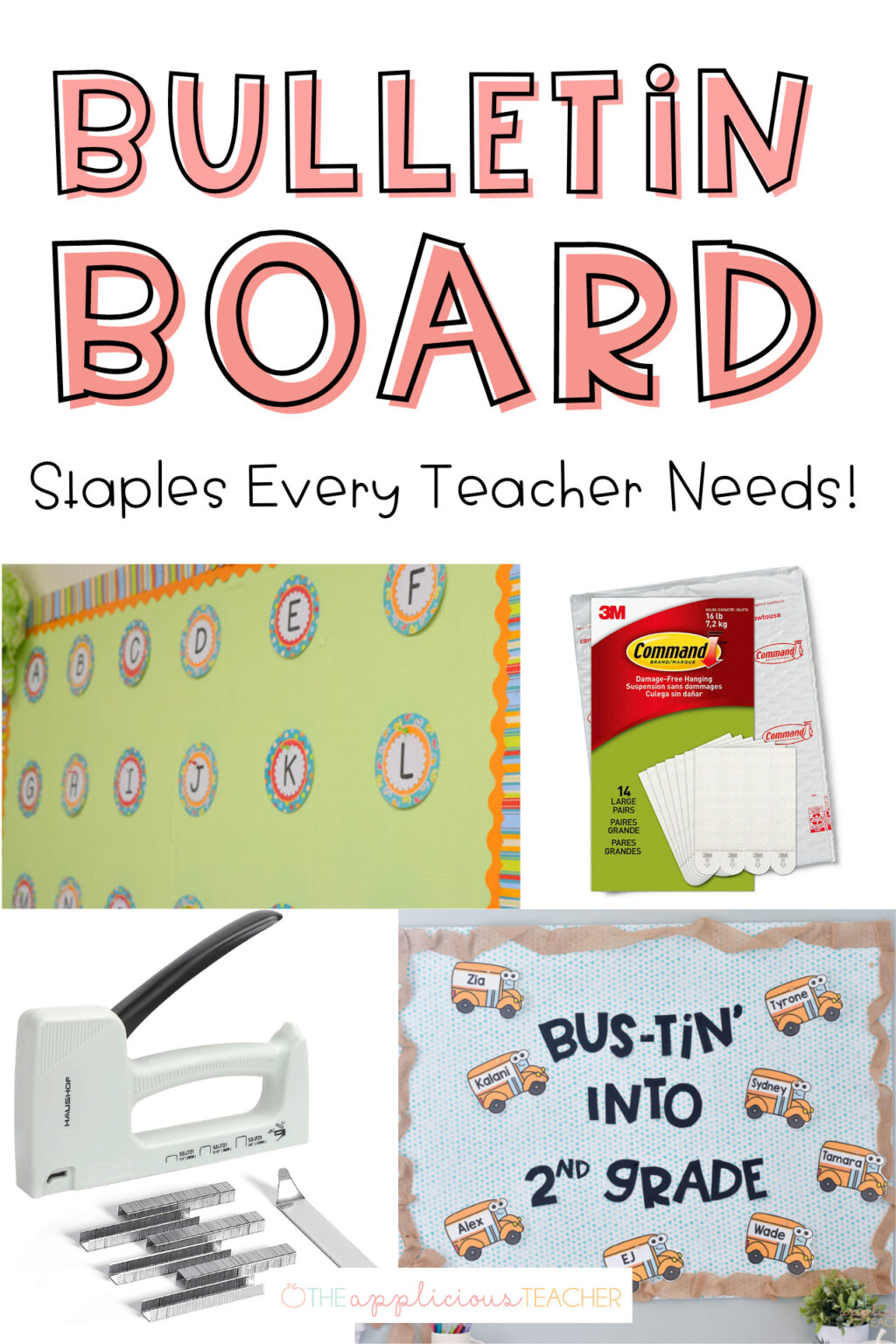 bulletin board tools - The Applicious Teacher
