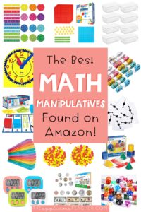 Favorite Amazon Math Manipulatives - The Applicious Teacher