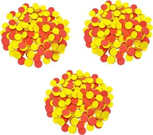 red and yellow counters - The Applicious Teacher