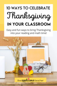 Thanksgiving Activities for the Classroom