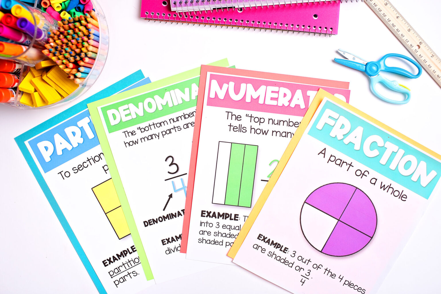 2nd Grade Fraction Activities: Fun with Fractions - The Applicious Teacher