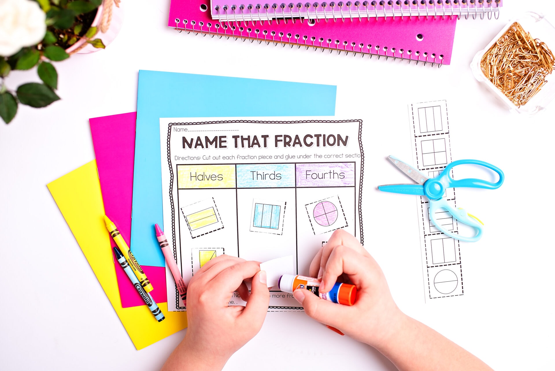 2nd Grade Fraction Activities: Fun with Fractions - The Applicious Teacher