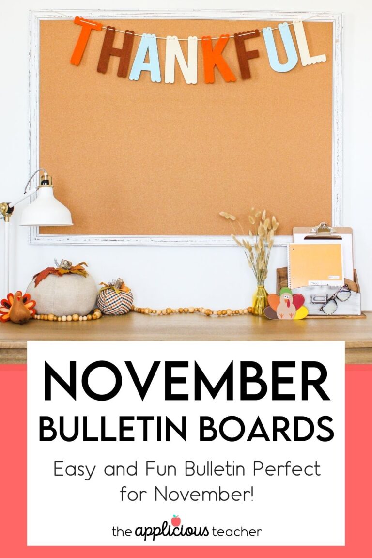 November Bulletin Boards 2 - The Applicious Teacher