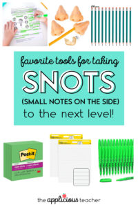 Using SNOTS to Teach Kids How to Annotate Text