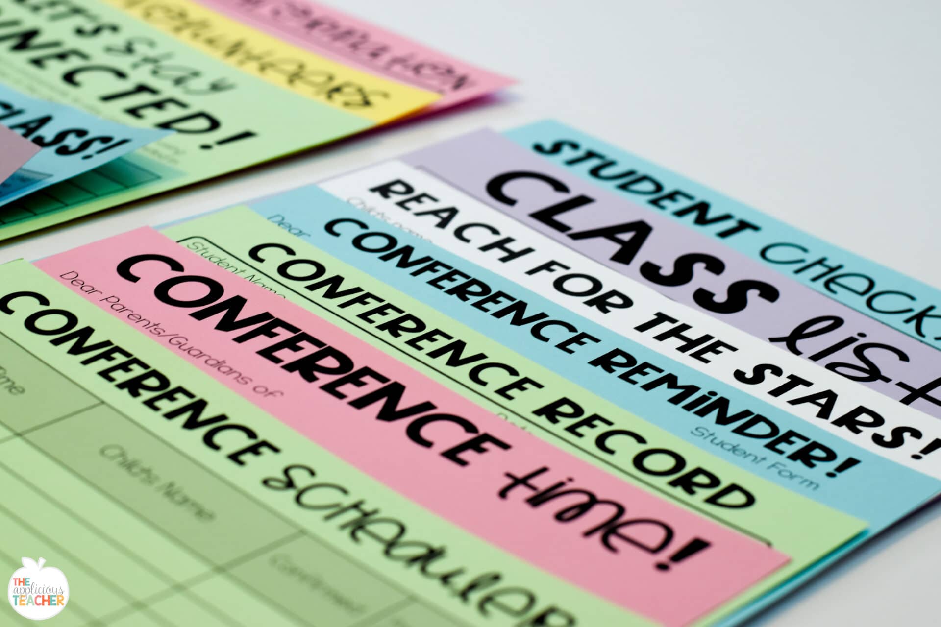 school forms and checklists-5 - The Applicious Teacher