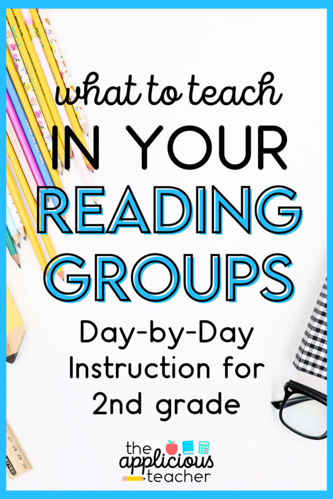 What to teach in reading groups - The Applicious Teacher