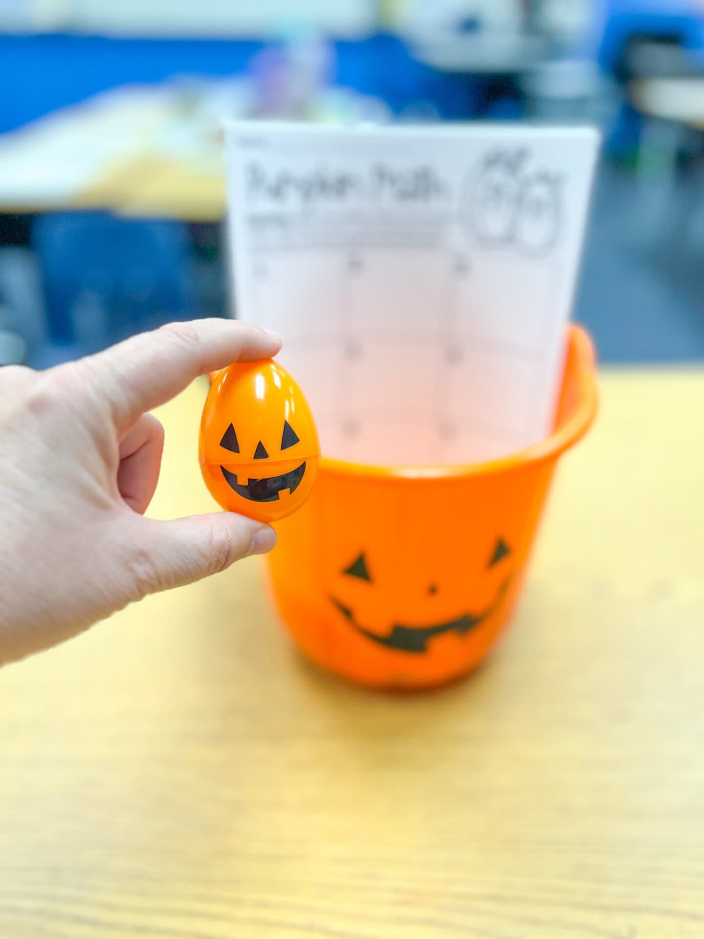 Pumpkin Egg Math Game: Fun Math Idea for October - The Applicious Teacher