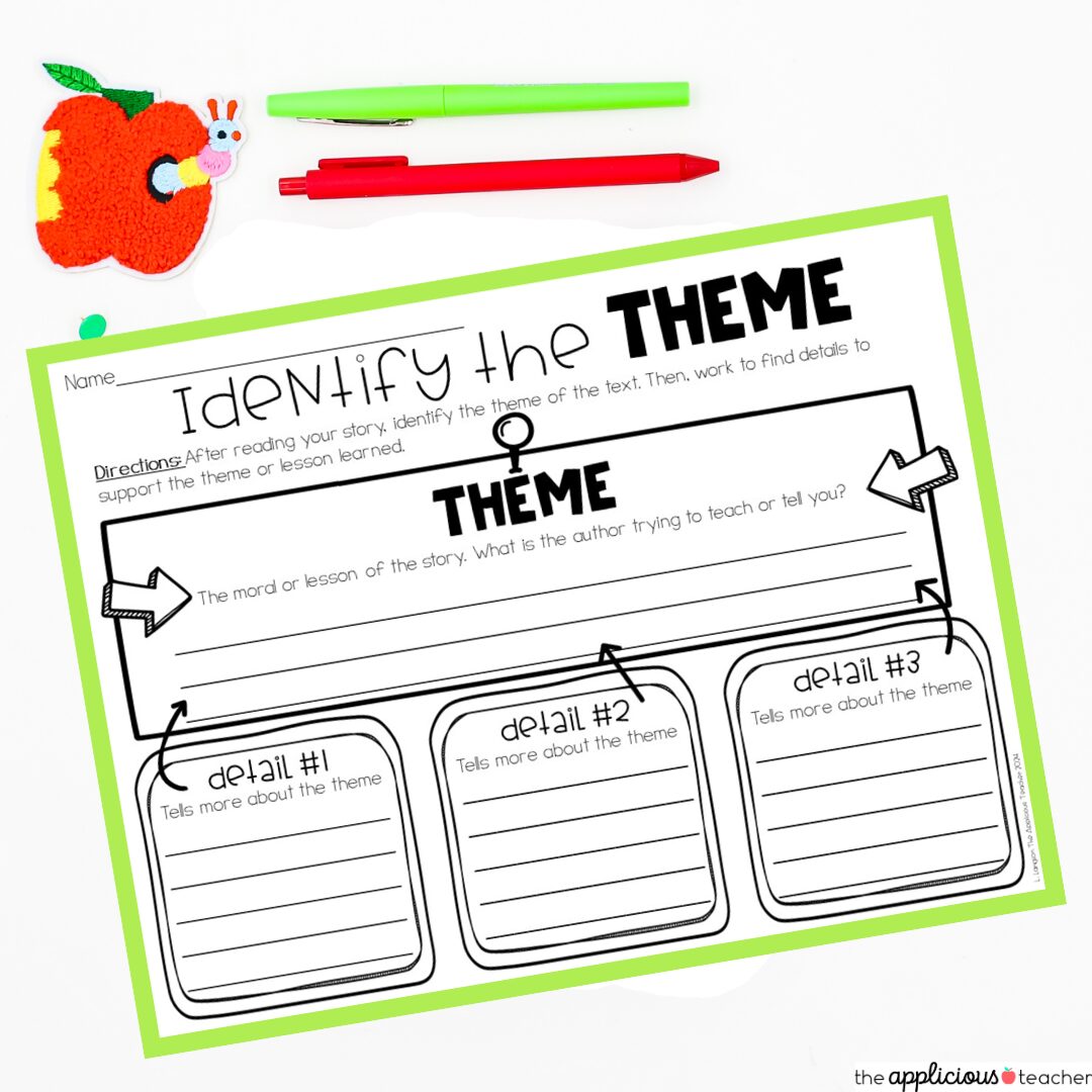 Reading Graphic Organizers for ANY BOOK! - The Applicious Teacher