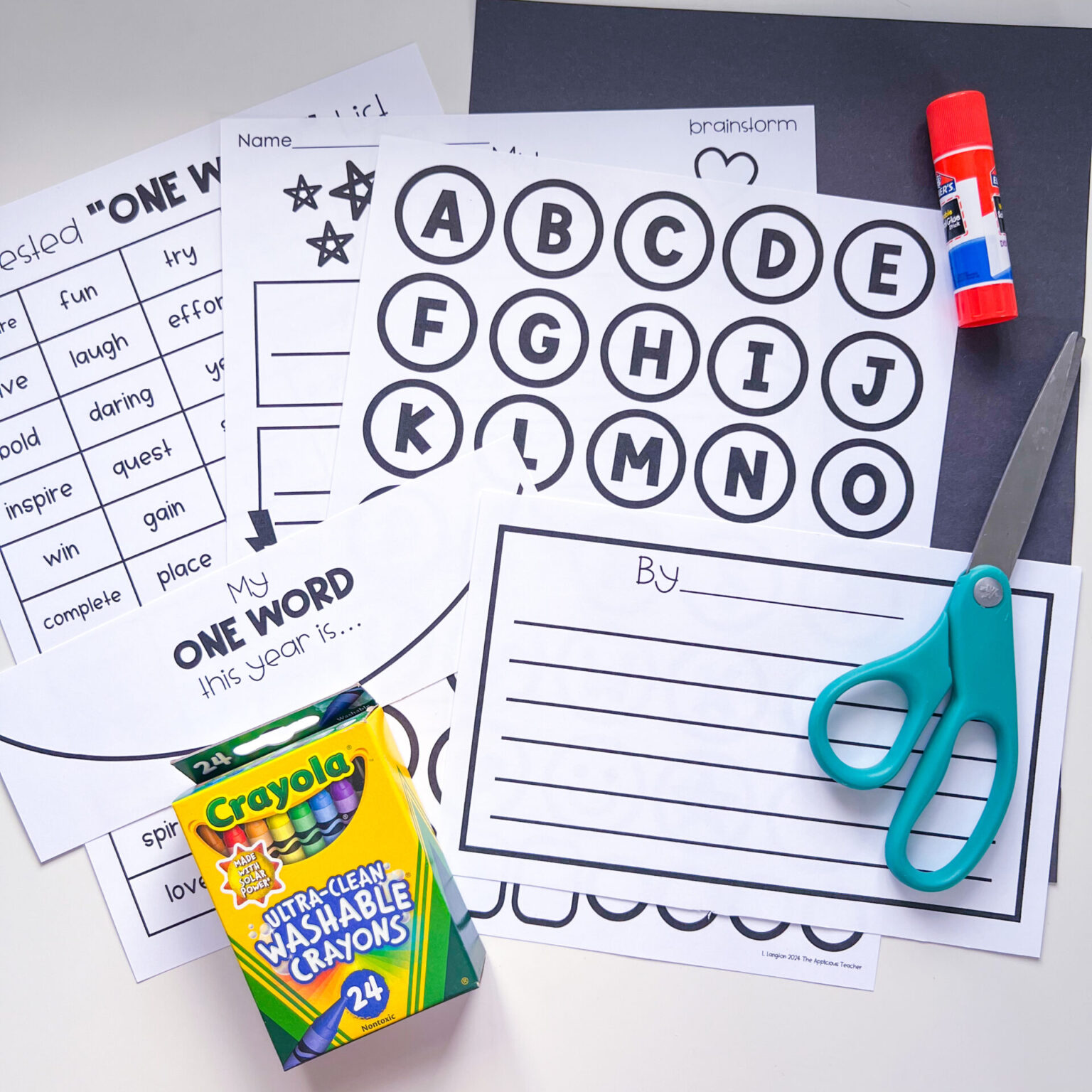 The One Word Goal Setting: A Fun and Meaningful Way to Start the Year ...