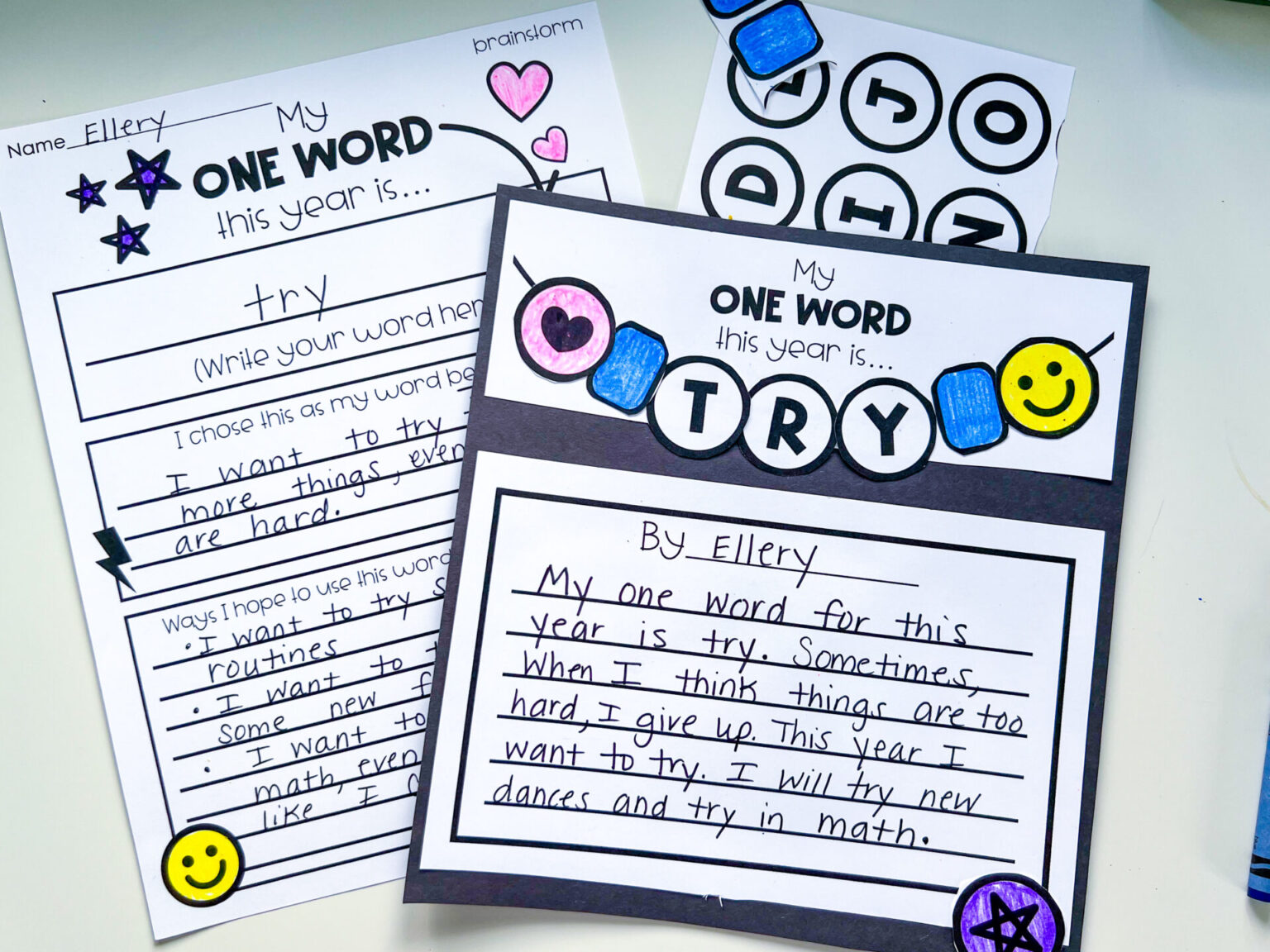 The One Word Goal Setting: A Fun and Meaningful Way to Start the Year ...