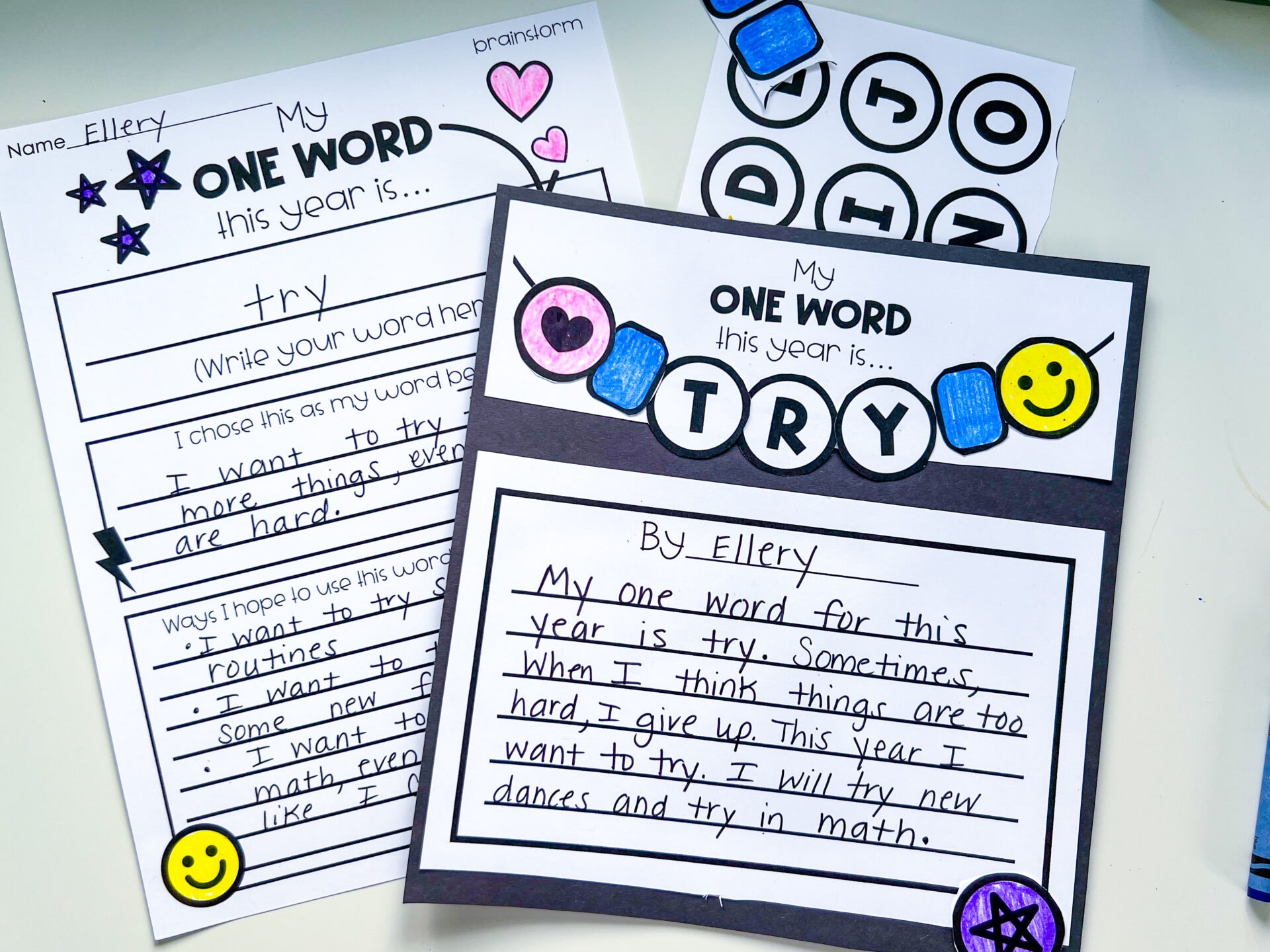 The One Word Goal Setting: A Fun and Meaningful Way to Start the Year ...