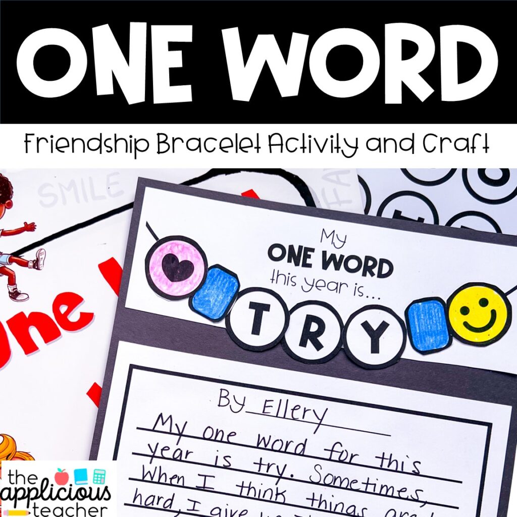 The One Word Goal Setting: A Fun and Meaningful Way to Start the Year ...