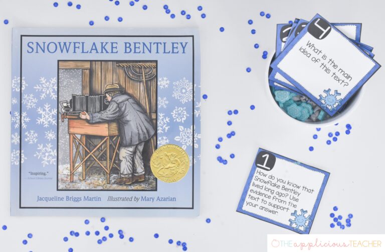 Snowflake Bentley Activities - The Applicious Teacher