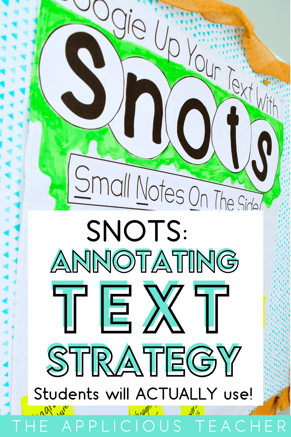 How to Make Annotating Text FUN Again: The SNOTS Strategy Students ...